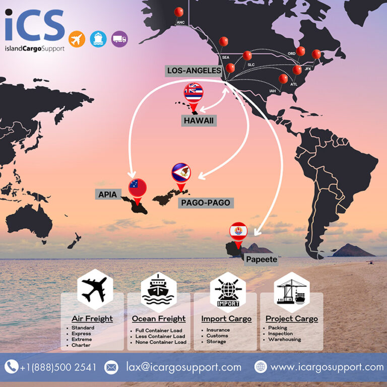 Our Locations | Island Cargo Support